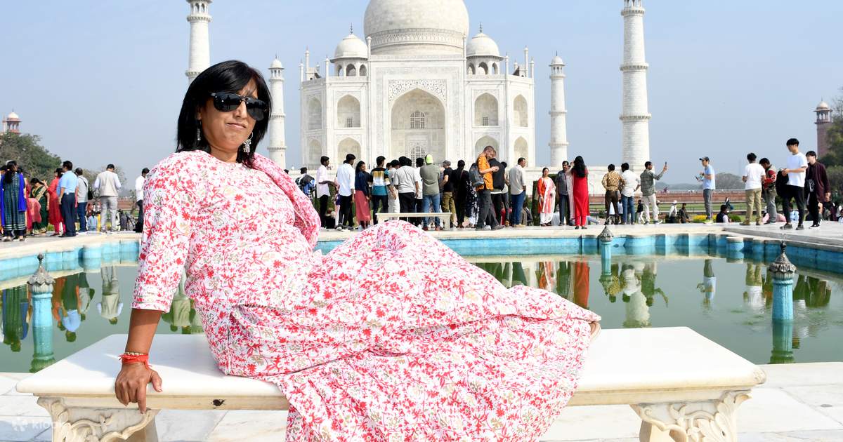 Excursion d'une journée au Taj Mahal et à Agra au départ de Delhi en voiture avec déjeuner 5 ...